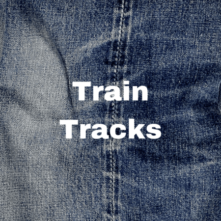 Train Track - Hiệu ứng “đường ray” ở Denim